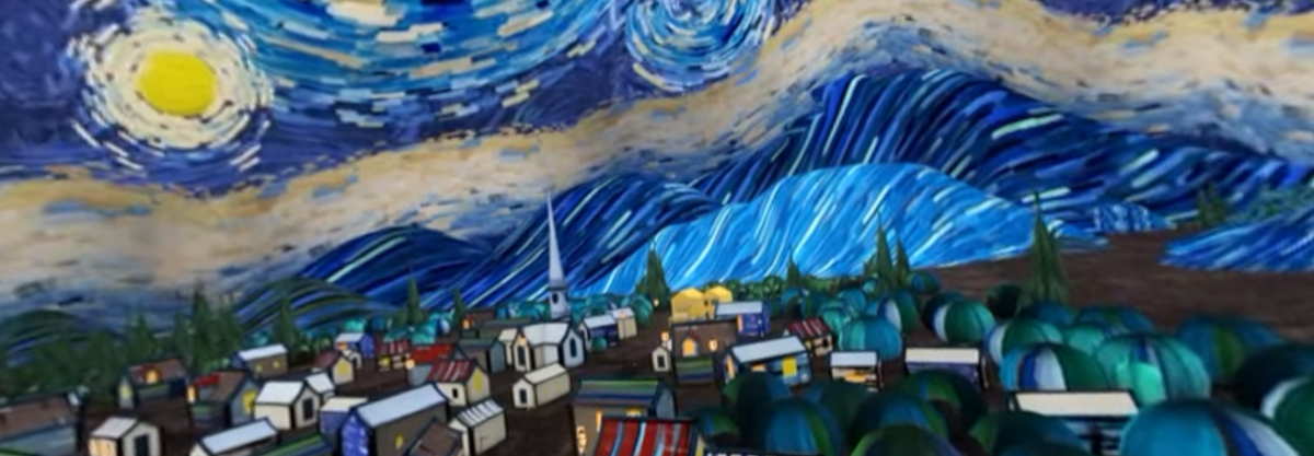 Van Gogh – 360 The starry night experience – OmniBoutique Art